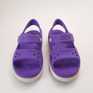 CROCS | Shoes | Crocs Girls Size 3 C13 Crocband Ii Purple Sandals ...